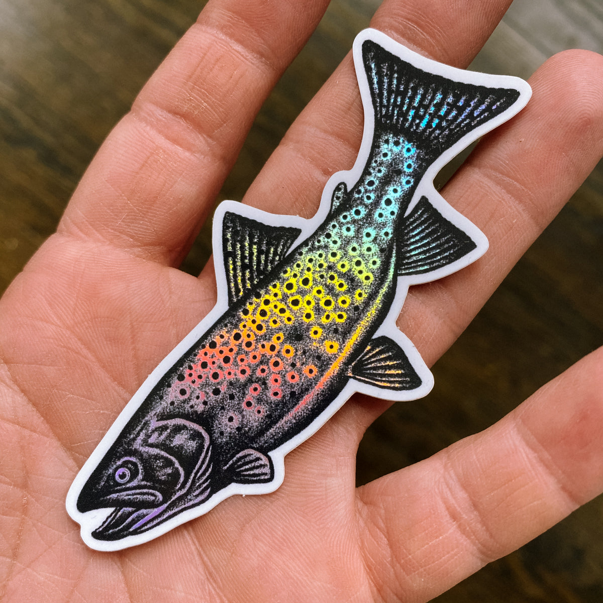 Trout Sticker Pack – Steel Bison